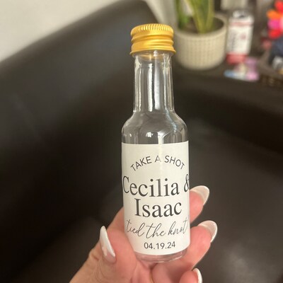 Leaf Greenery Water Bottle Labels Printed Water Bottle Labels ...