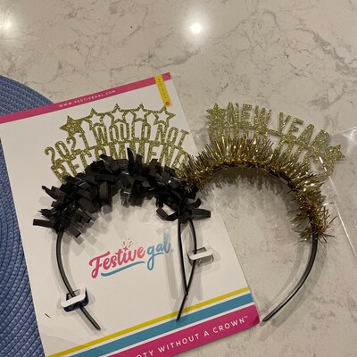 New Years Eve Party Hat Adult NYE Party Crown 2024 Glitter - Etsy