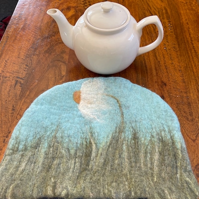 Tea Cozy, Teapot Cozy, Felted Tea Cozy, Sheep Tea Cozy, Coffee Cozy ...