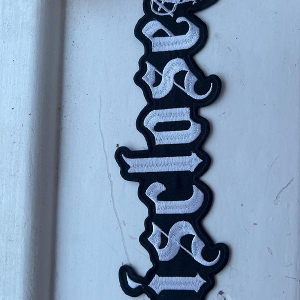 CONFUSE - Back Patch 2 Design the Swankys Gess Gai No-cut Gedon - Etsy