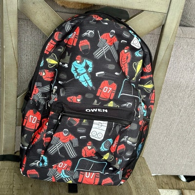 Personalized Soccer Fan Backpack Back to School Back to Work Backpacks ...