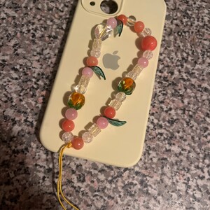 Phone Charm Strap, Wrist Strap, Beaded Phone Jewelry, Phone Chain ...