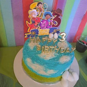 Dino Ranch Cake Topper / Dino Ranch Party / Dino Ranch Centerpiece - Etsy