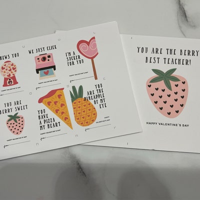 Printable Pun Valentine's Day Cards, Classroom Valentine's Day Cards ...