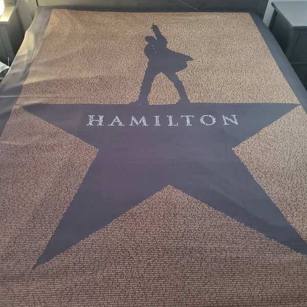 Hamilton - Handwritten Script Poster - Etsy