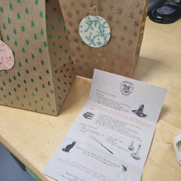 Personalized Wizard Letter: Editable School Acceptance Kit (digital ...