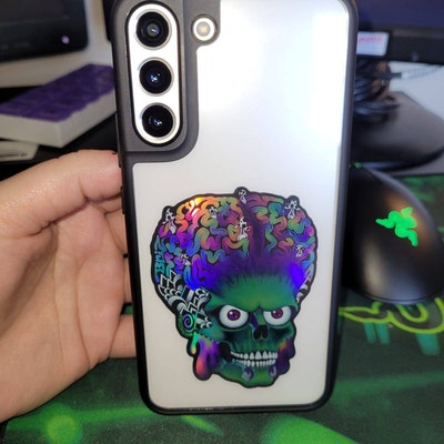 Sticker of ACK ACK / Holographic Sticker / Trippy Sticker / - Etsy