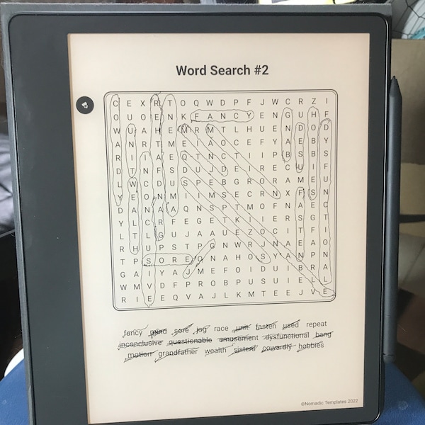 Kindle Scribe Word Search Bundle Volume 1 | Games and Puzzles ...