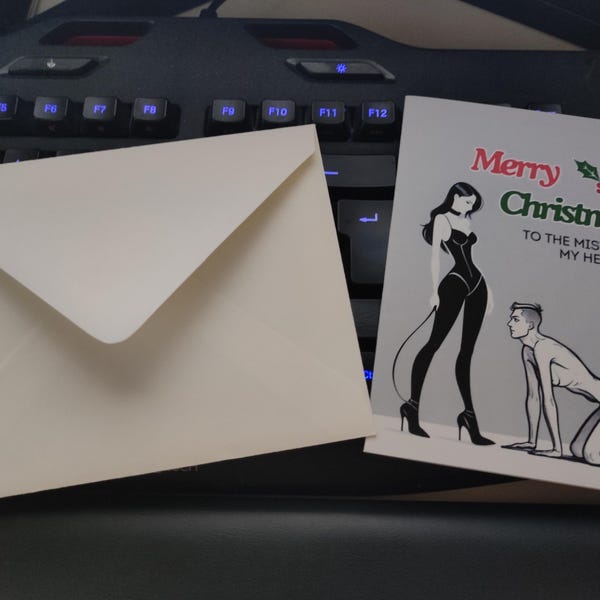 Femdom Sissy Love Card For Mommy Domme And Sissy Boi Etsy