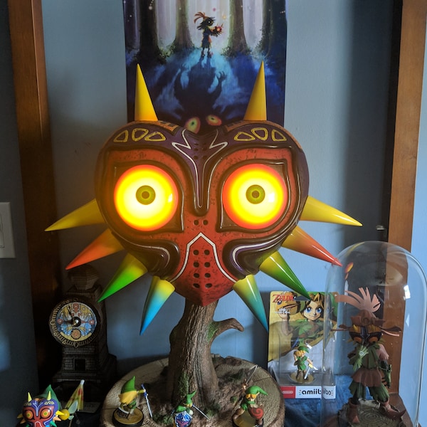 Zelda Clock Tower - Majora's Mask - Working Clock - Legend of Zelda - Etsy