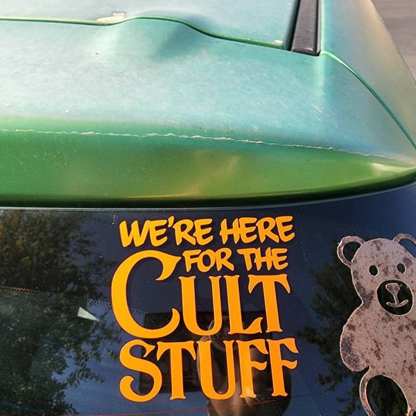 We're Here for the Cult Stuff - Buzzfeed Unsolved Decal - 18 Colors ...