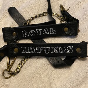 CUSTOMIZABLE Custom Leather Boot Harness Set - Etsy