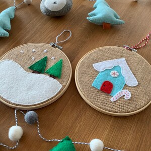 Wool felt bowl fillers. Farmhouse country decor. Homespun | Etsy