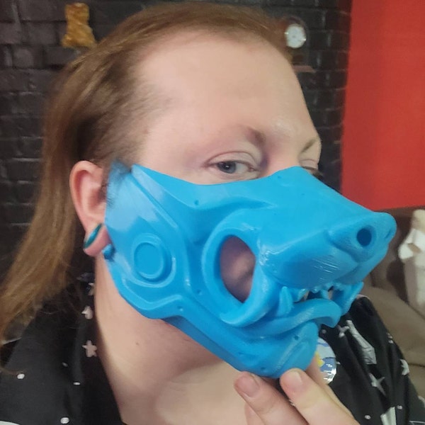 Lion Oni Mask - Etsy