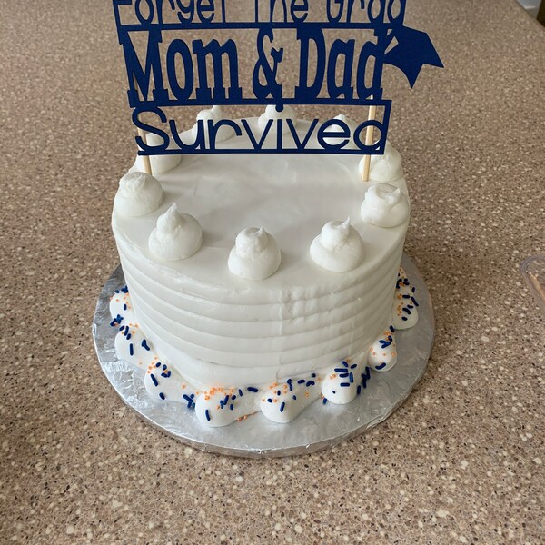 Graduation Cake Topper, Graduation Cake, Funny Graduation, Graduation ...