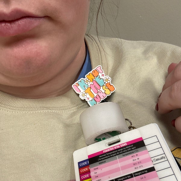 Ultrasound Tech Badge - Badge Reel - Nurse Badge - Retractable Badge ...