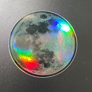 Holographic Vinyl Record Sticker 3x3 In - Etsy
