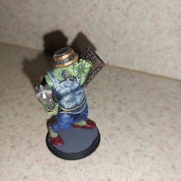 Hand Painted Shambling Mound Swamp Monster Bog Beast Shambler OSR ...