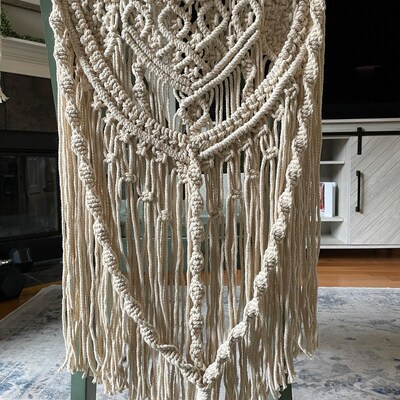 Macrame PATTERN Written PDF and Knot Guide, Diy Macrame Wall Hanging ...