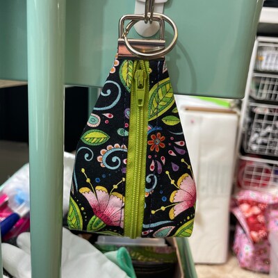 Key Fob Coin Pouch Pattern - Etsy