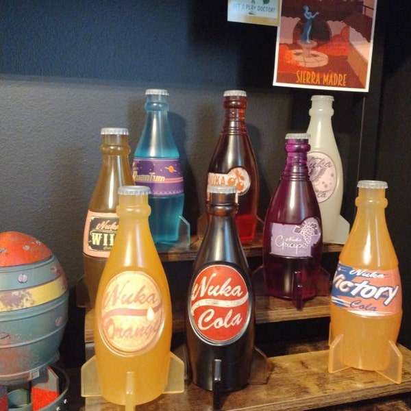 Nuka Cola Quantum (rocket Bottle Edition) - Etsy