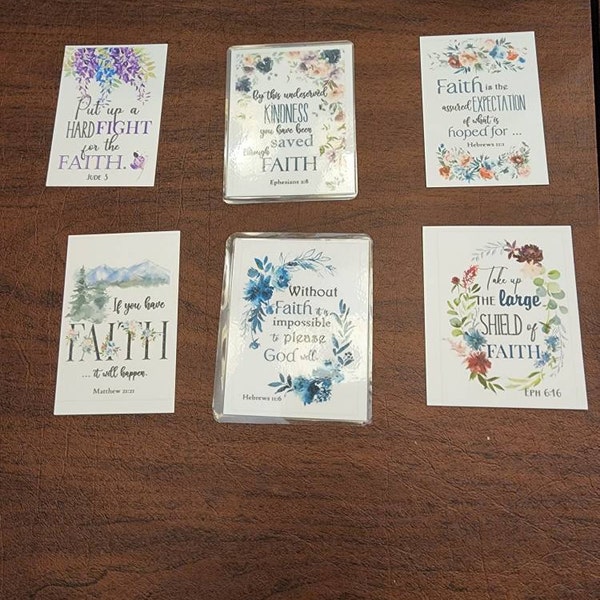 Scripture Cards - FAITH Collection - Etsy