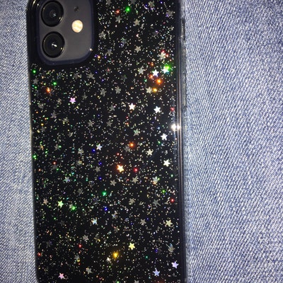 Celestial iPhone 15 Case With Holo Glitter Bling Astronomy iPhone 14 ...