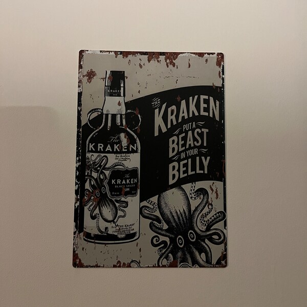 Hendricks Gin Pub Alcohol Bar Metal Sign Metal Plaque Wall Art Decor ...