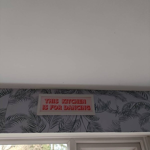 This Kitchen is for Dancing Framed Print, Kitchen Dancing Print ...