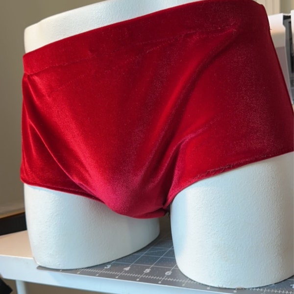 Mens Strapless Sack Pouch G-string Jockstrap Underwear Sewing Pattern ...