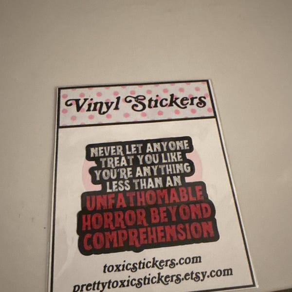 Bad Omens Sticker, Girly Pop Metal, Pastel Goth Holographic Water ...