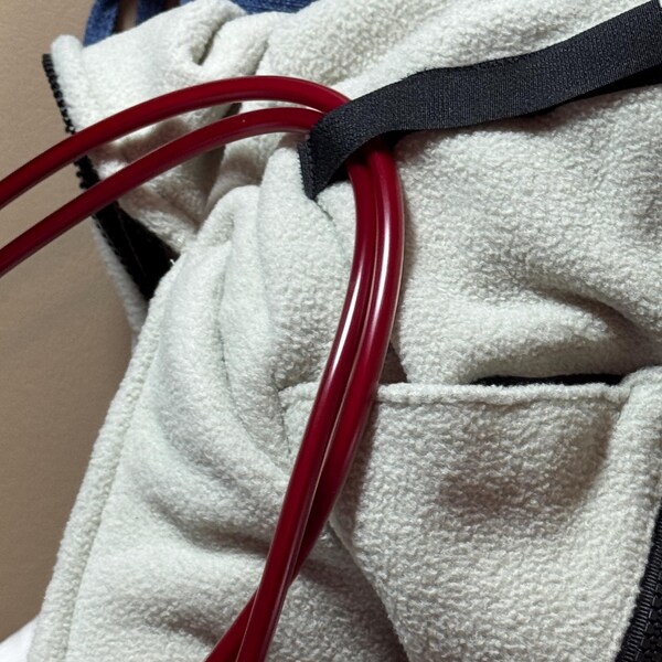 Fleece Jacket for Dialysis or Chemotherapy Treatments That Supports ...