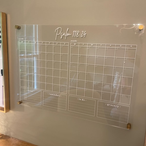 FLOATING MAP FRAME, Poster Frame, Clear Acrylic Frame, Frameless Frame ...