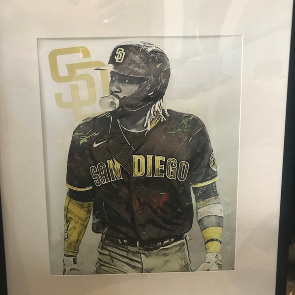 Fernando Tatis Jr Poster - San Diego Padres - Canvas Print, Wall Art ...