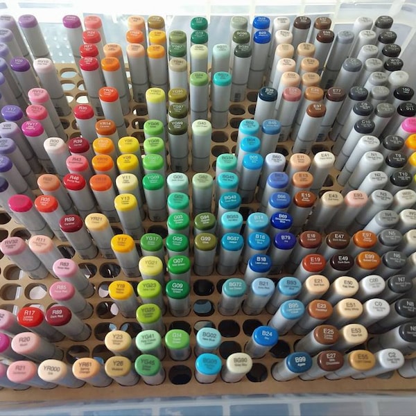 Copic Marker Storage System - Holds 380 Sketch/ciao Markers - Etsy