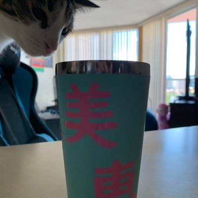 Custom Japanese Kanji Vinyl Decal Custom Calligraphy Letters ...