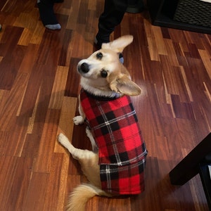 Corgi Fleece Sweater - Etsy