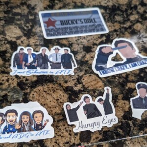 Captain America and Peggy Carter Dancing Sticker | Etsy