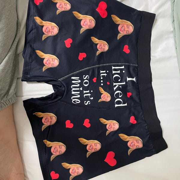 Personalized Face Swim Trunks,custom Face Men Swimwear,photo Swim ...