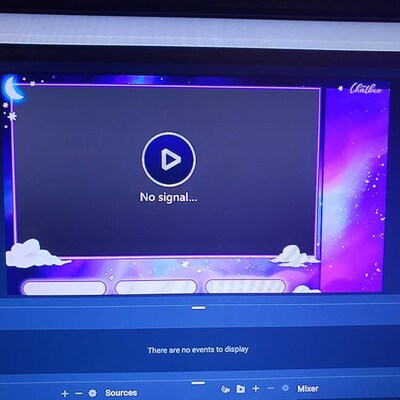 PK-4 / ANIMATED Twitch Stream Package / GOLDEN Night Theme / Sky ...