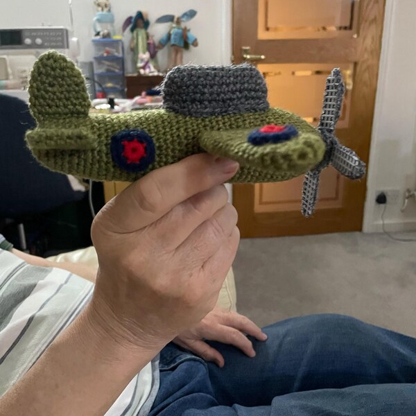 WW2 Spitfire Crochet Pattern PDF Only - Etsy UK