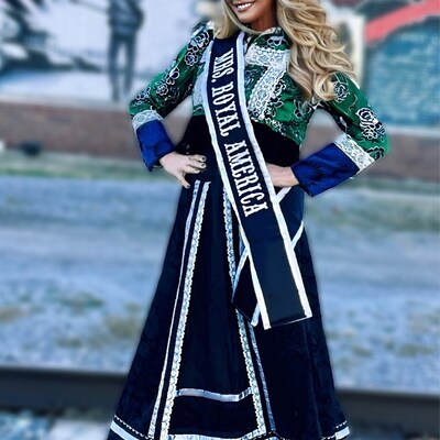 Carpatho-rusyn Woman's Folk Costume From Zakarpattya Ukraine ...