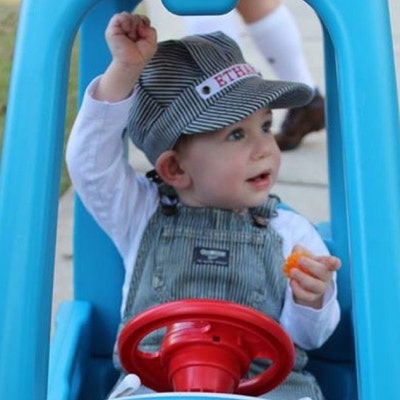 Personalized Train Hat, Train Conductor Costume, Hallowen Costume ...