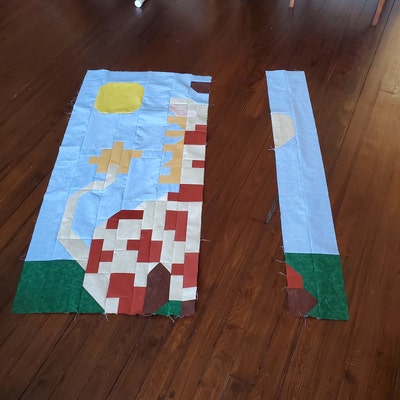 PDF African Queen Pattern for 2 Sizes of Quilt Tops 65x65, 85x85 - Etsy