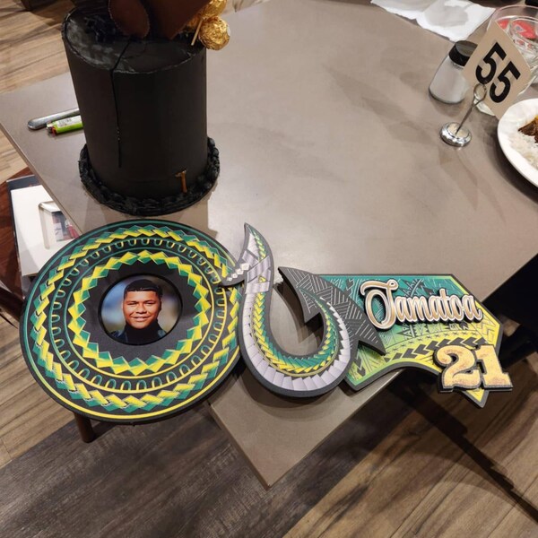 60th Birthday Key With Stand and Personalised With Photo Name and Age ...