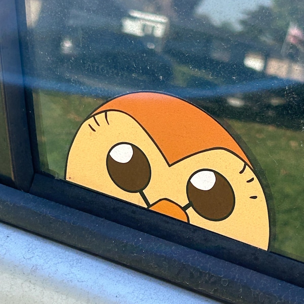 Cute Psyduck Peeking Peek Peekabo Peekers Bumper Window Vinyl Decal ...