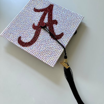 Blue Graduation Cap Topper, Custom Grad Cap, Graduation Cap Design ...