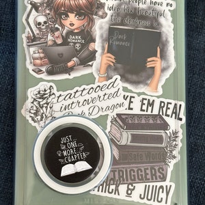 STFUATTDLAGG, Like a Good Girl, Large Bookish Sticker, Ereader ...