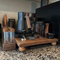 Wood Riser, Ball Leg Wood Tray, Farmhouse Decor, Rustic Tray, Riser ...