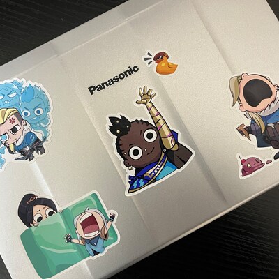 Raze Wide Swing Valorant Spray Waterproof Sticker - Etsy